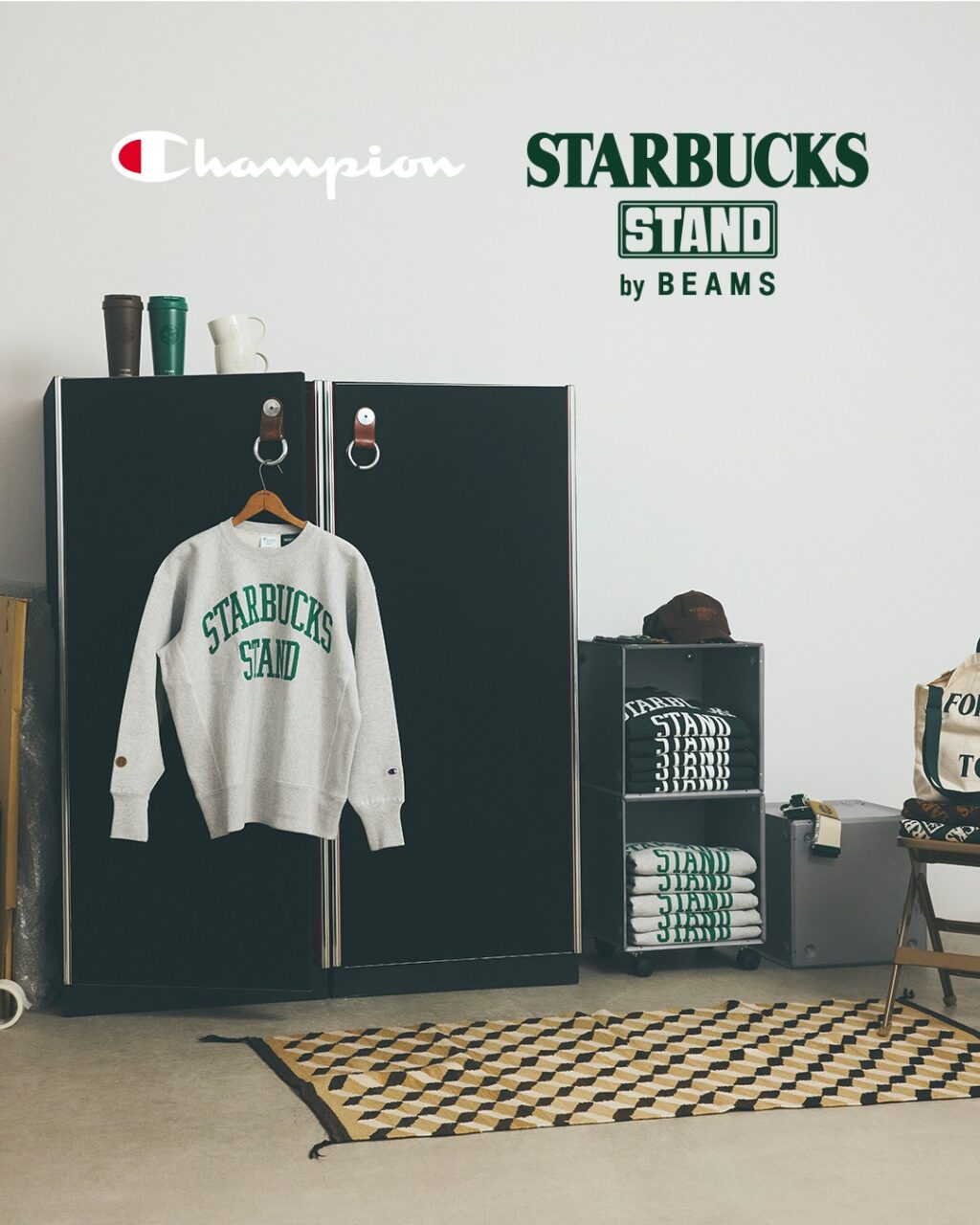 スターバックスとBEAMSが提案する、新ライフスタイルプロジェクト『STARBUCKS STAND by BEAMS』より、EXTRA ...
